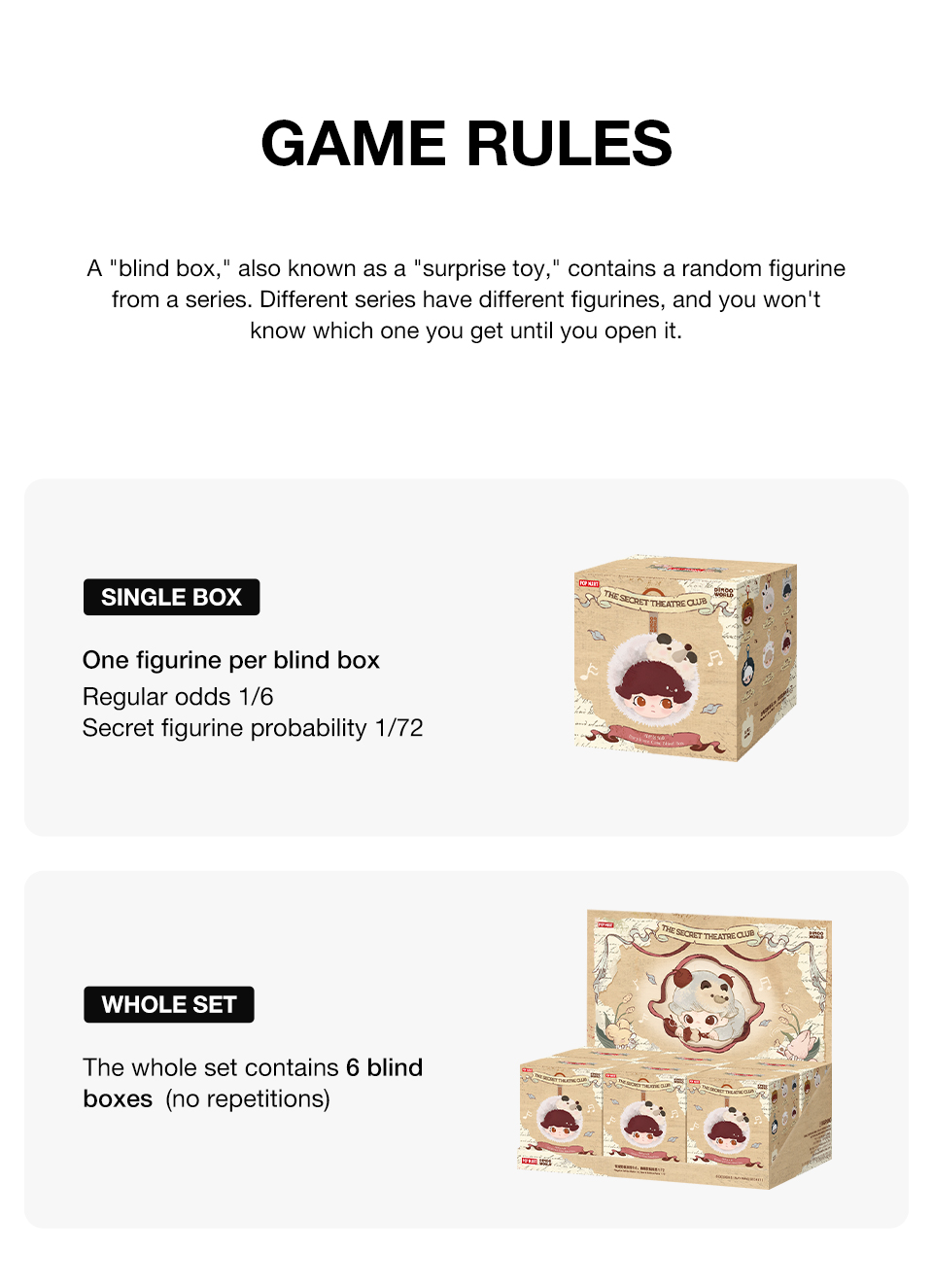 POP MART DIMOO The Secret Theatre Club Series - Earphone Case Blind Box ...