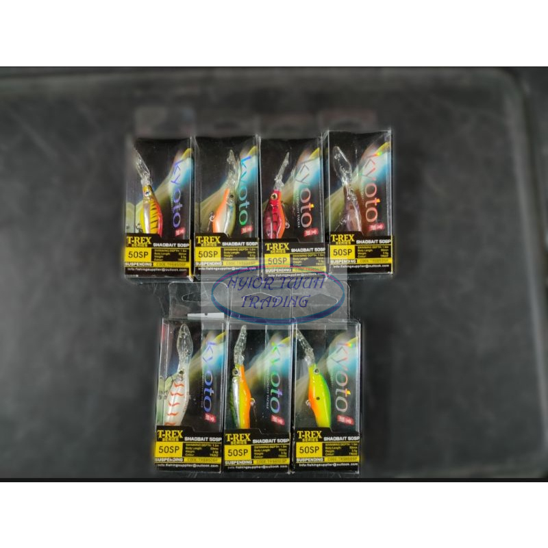Kyoto T-rex sp 50 shad bait | Shopee Malaysia