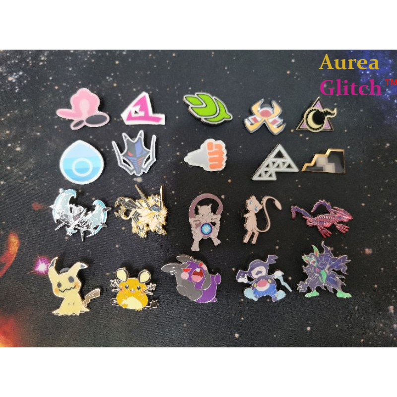 Pokemon TCG Pin Collection Shining Fates, Champion's Path Pins, Pokemon ...