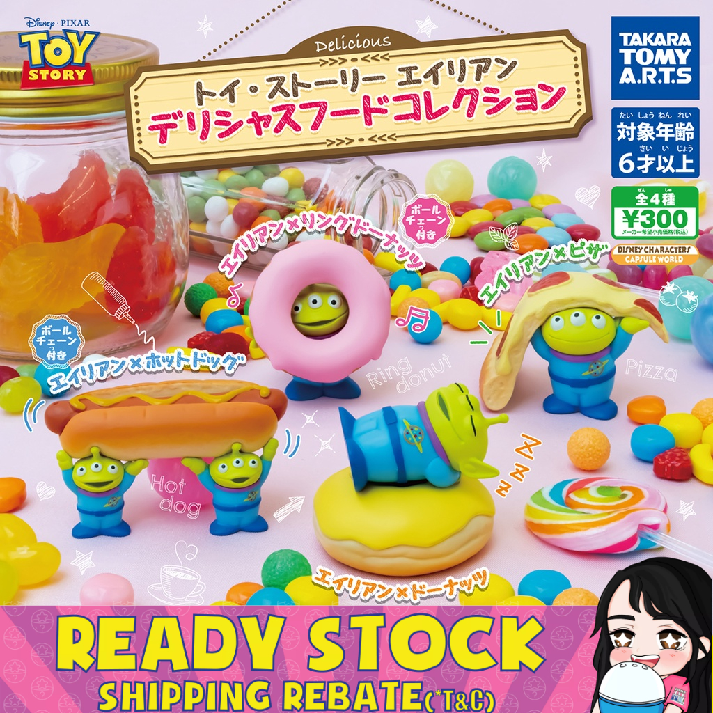 [Takara Tomy] (Ready Stock) Toy Story Alien Delicious Food Collection ...