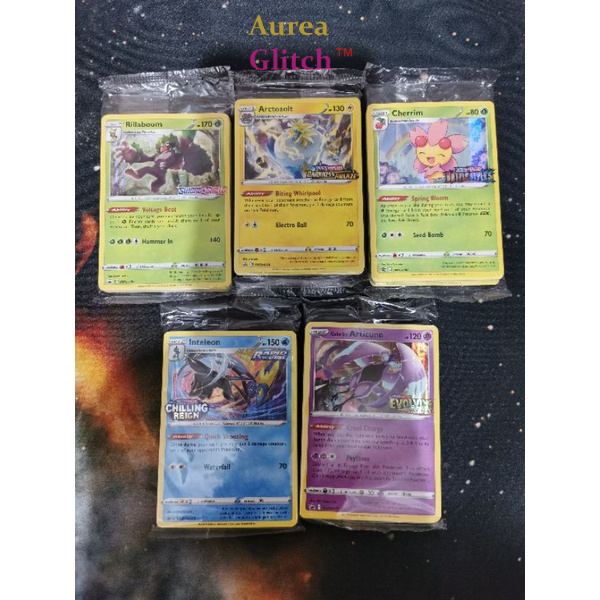 Pokemon TCG SWSH SVP Arctozolt Articuno Revavroom Mawile prerelease ...