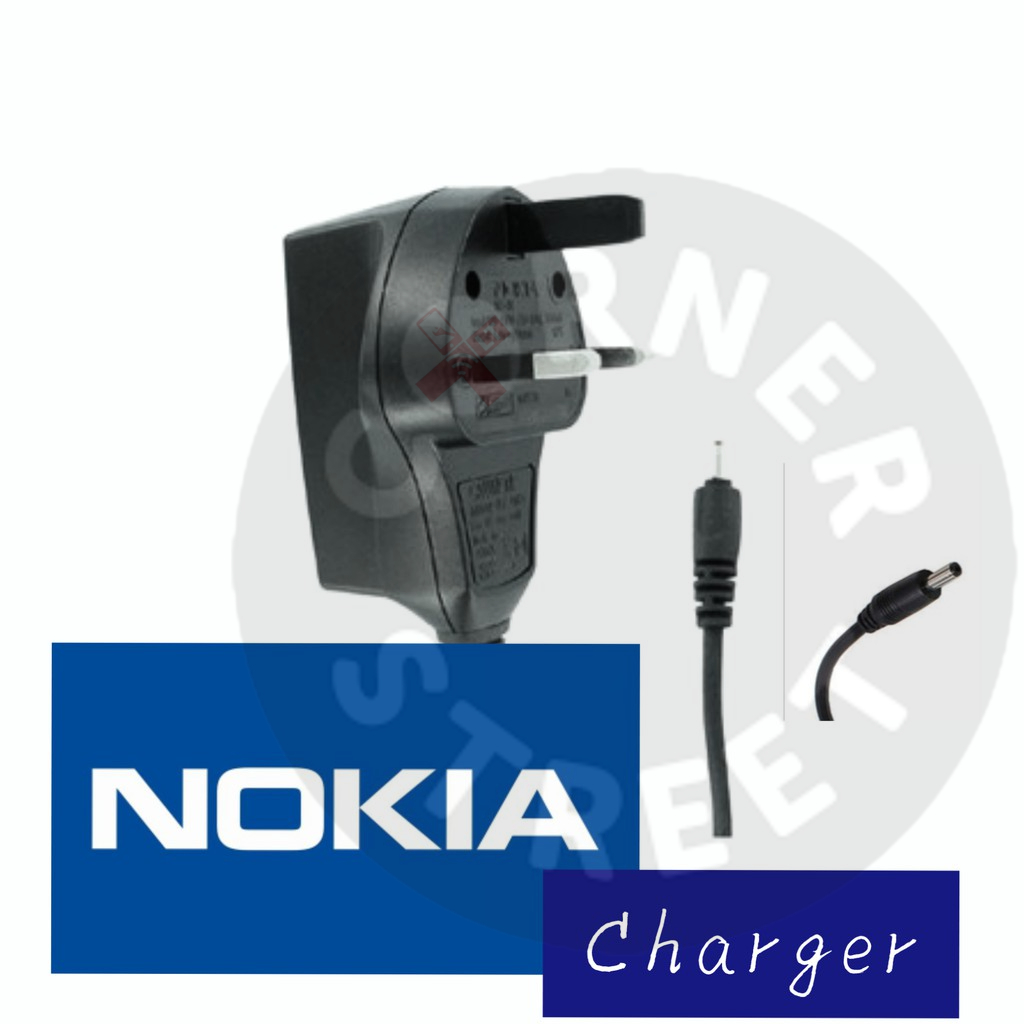 [Nokia] Nokia Charger SMALL/BIG Pin 🔌 Ready Stock🔥 | Shopee Malaysia