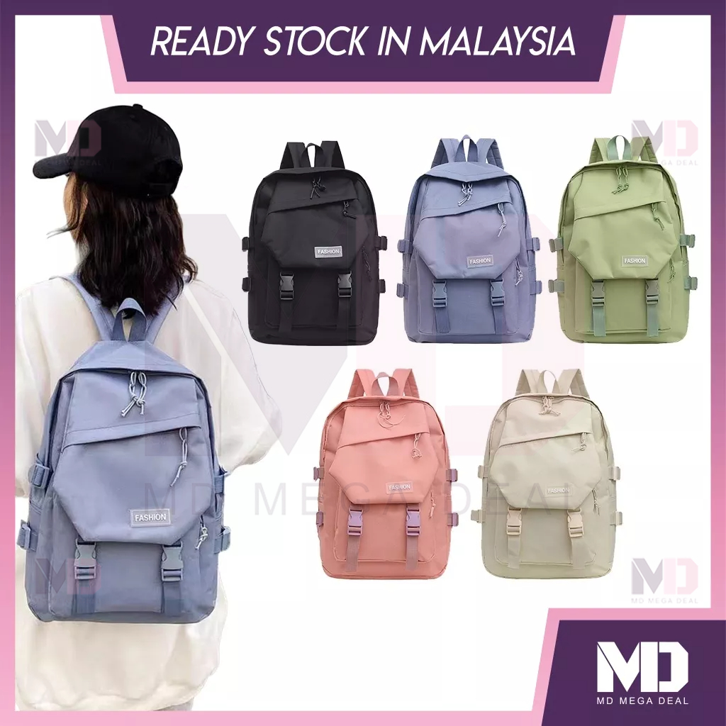 《Mega Deal》Backpack Woman Version Of Fashion Simple School Bag Ladies ...