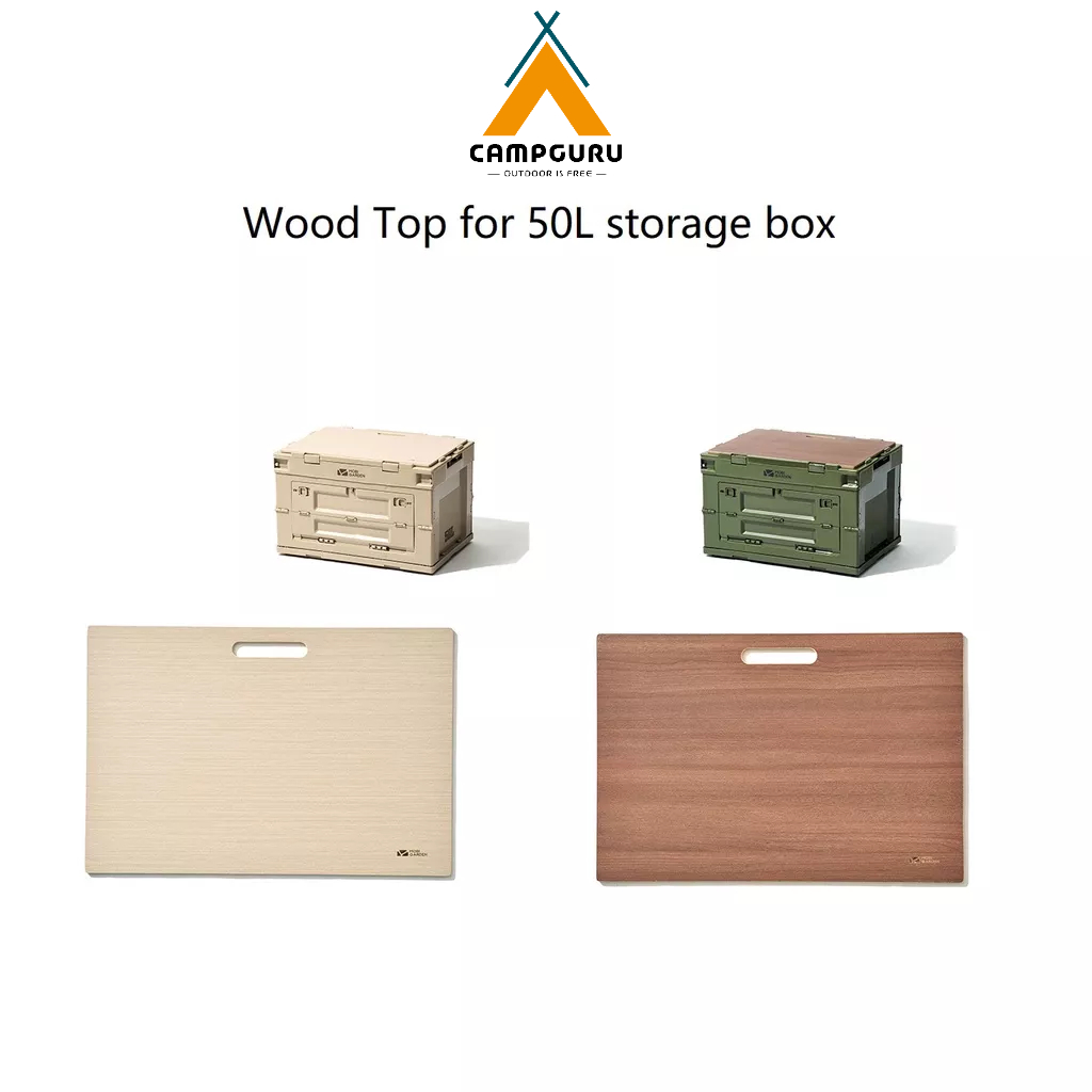 Mobi Garden Table Wood Top for 50L Camping Storage Box | Shopee Malaysia
