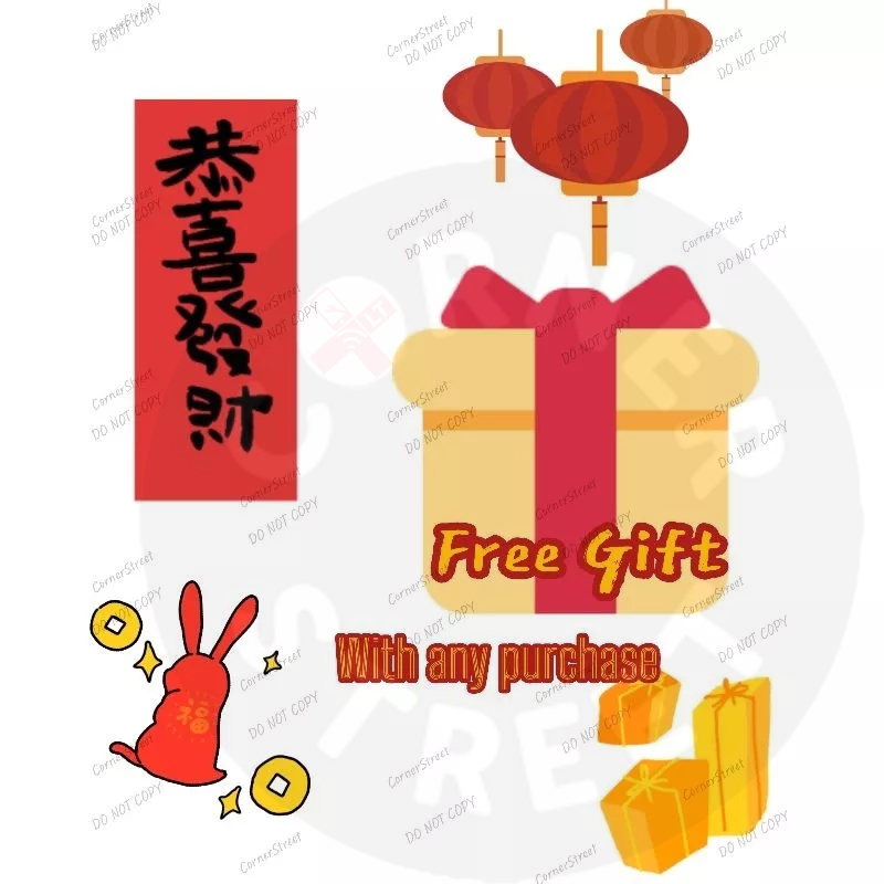 🎁Randomly Free Gift 🎁 for every purchase🎉🎉 rmb select "Add On" During ...