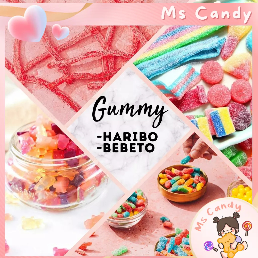 GUMMY TIMBANG | HARIBO | BEBETO | CANDY | SOUR BELT | FRUITY FLAVOR ...