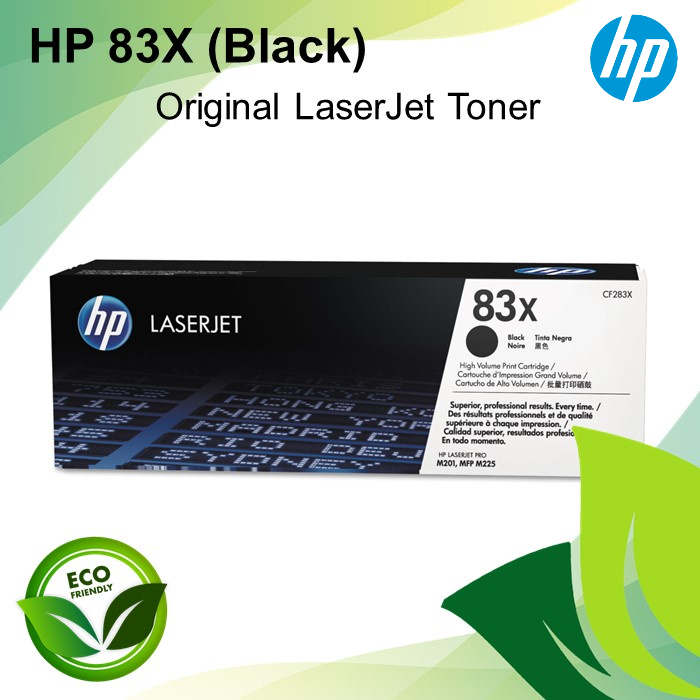 HP 83 X High Yield Black Original LaserJet Toner Cartridge | Shopee ...