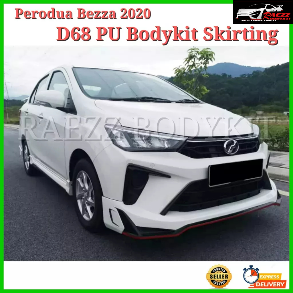Perodua Bezza Facelift D68 PU Bodykit Without Colour | Shopee Malaysia