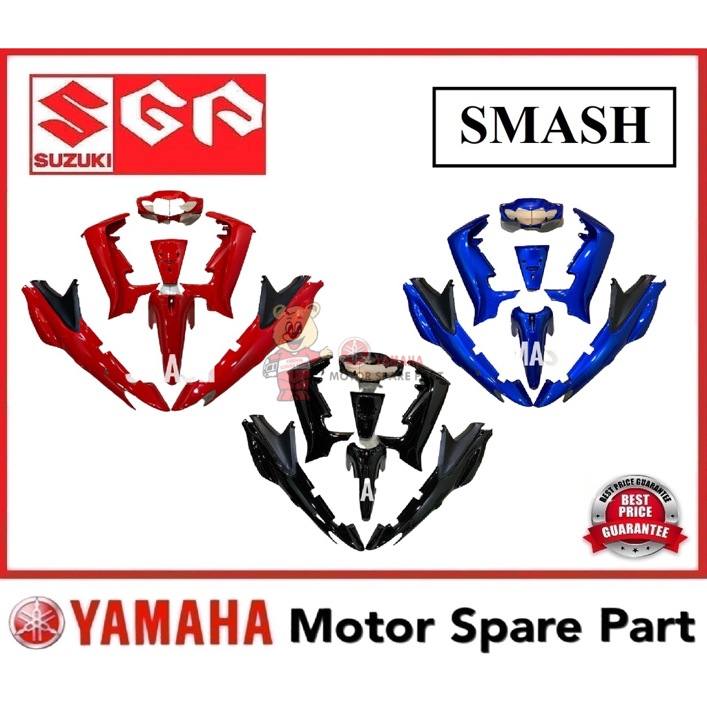 SUZUKI SMASH COVER SET 0 COVERSET BODY SHOOT SHOT SUIT BODYCOVER ...