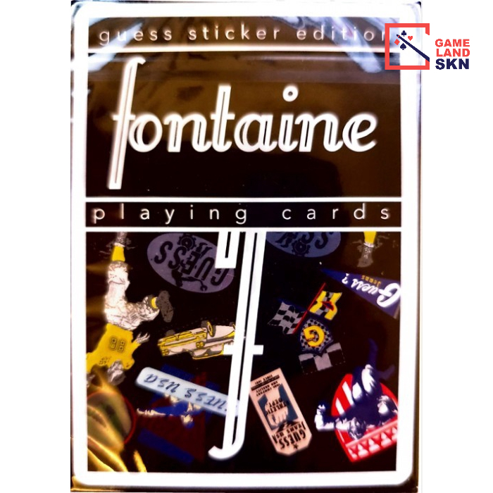 Fontaine x Guess Sticker Playing Cards | Shopee Malaysia