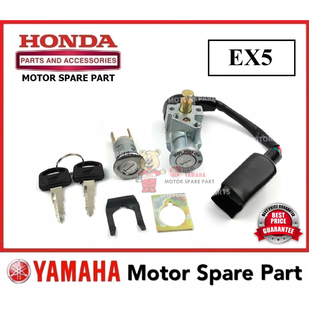 HONDA EX5 MAIN SWITCH SET 0 KUNCI SWITCH MAINSWITCH ASSY ON/OFF ONFF ON ...