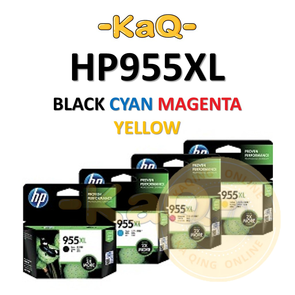 HP 955 [100% ORIGINAL] HP 955XL Ink Cartridge - Cyan Magenta Yellow ...