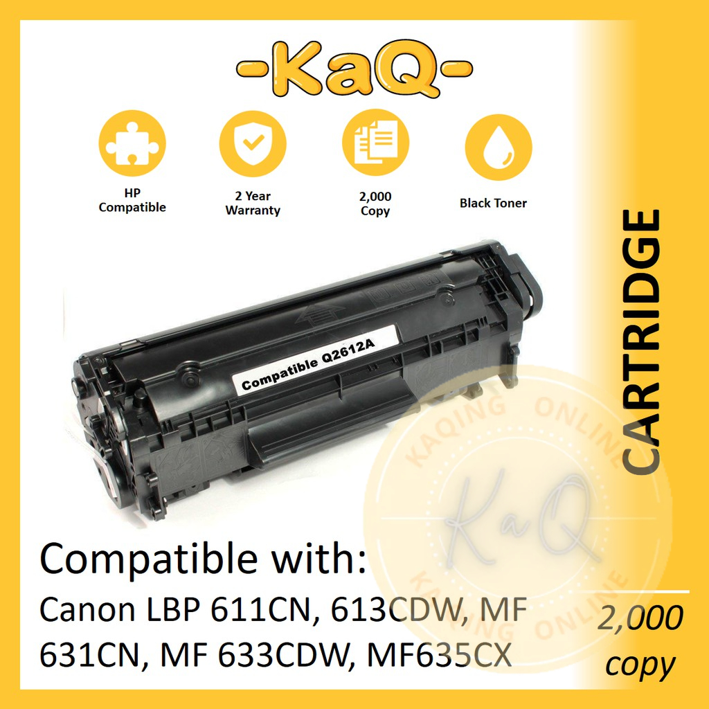 HP Q2612A Q2612 12A 2612 Compatible Toner 1010 1015 1020 1022N 1022NW ...