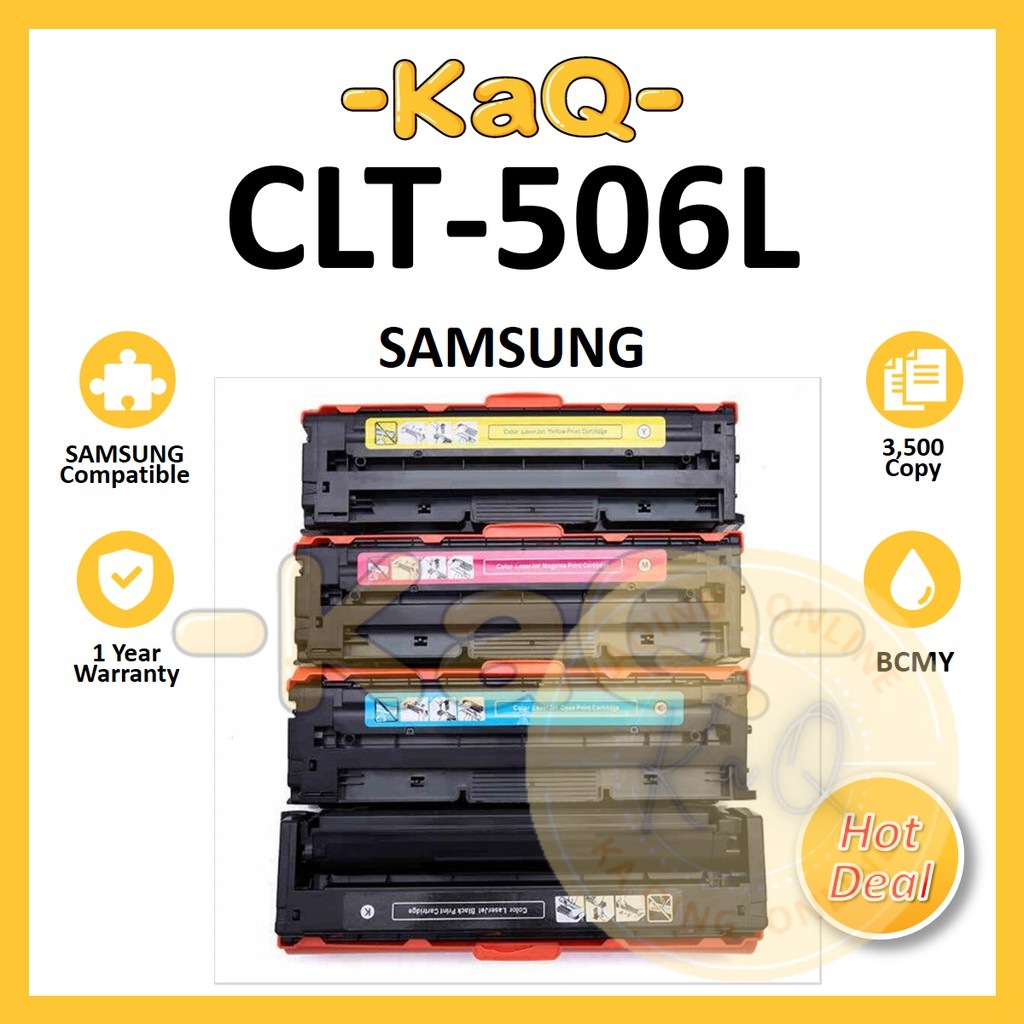 SAMSUNG CLT-506L 506L CLT-K506L Compatible Toner CLT-C506L CLP680ND CLP680NW CLX6260ND CLX6260FD ...