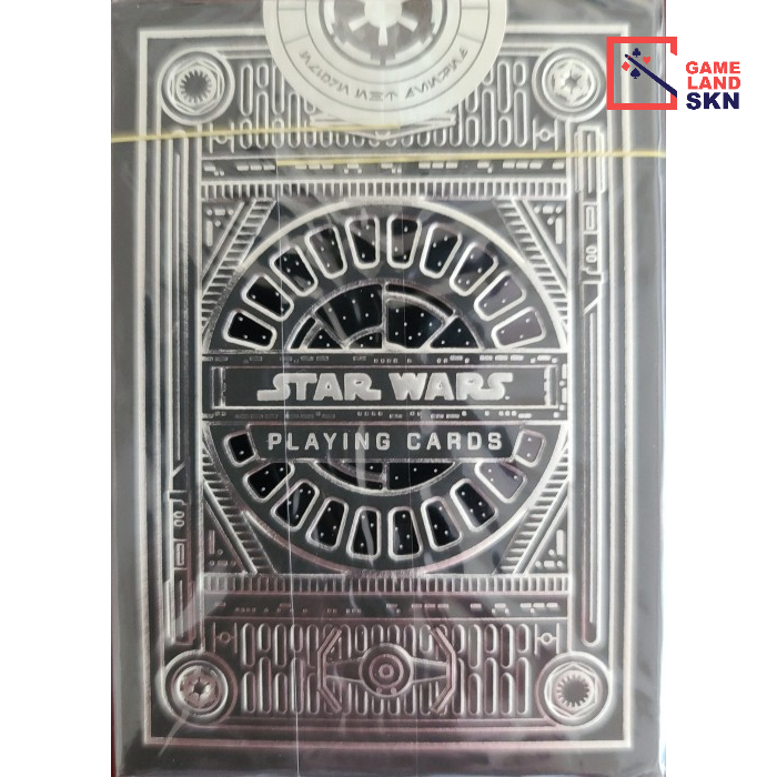Star Wars Dark Side Silver Edition Playing Cards (Graphite Grey) by ...