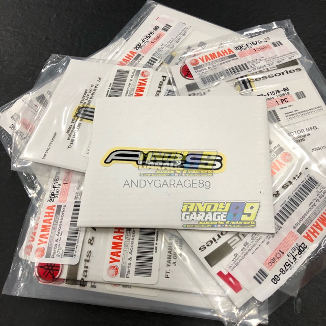 ABS sticker Nmax Dan Xmax Yamaha Genuine Original (1shj) | Shopee Malaysia
