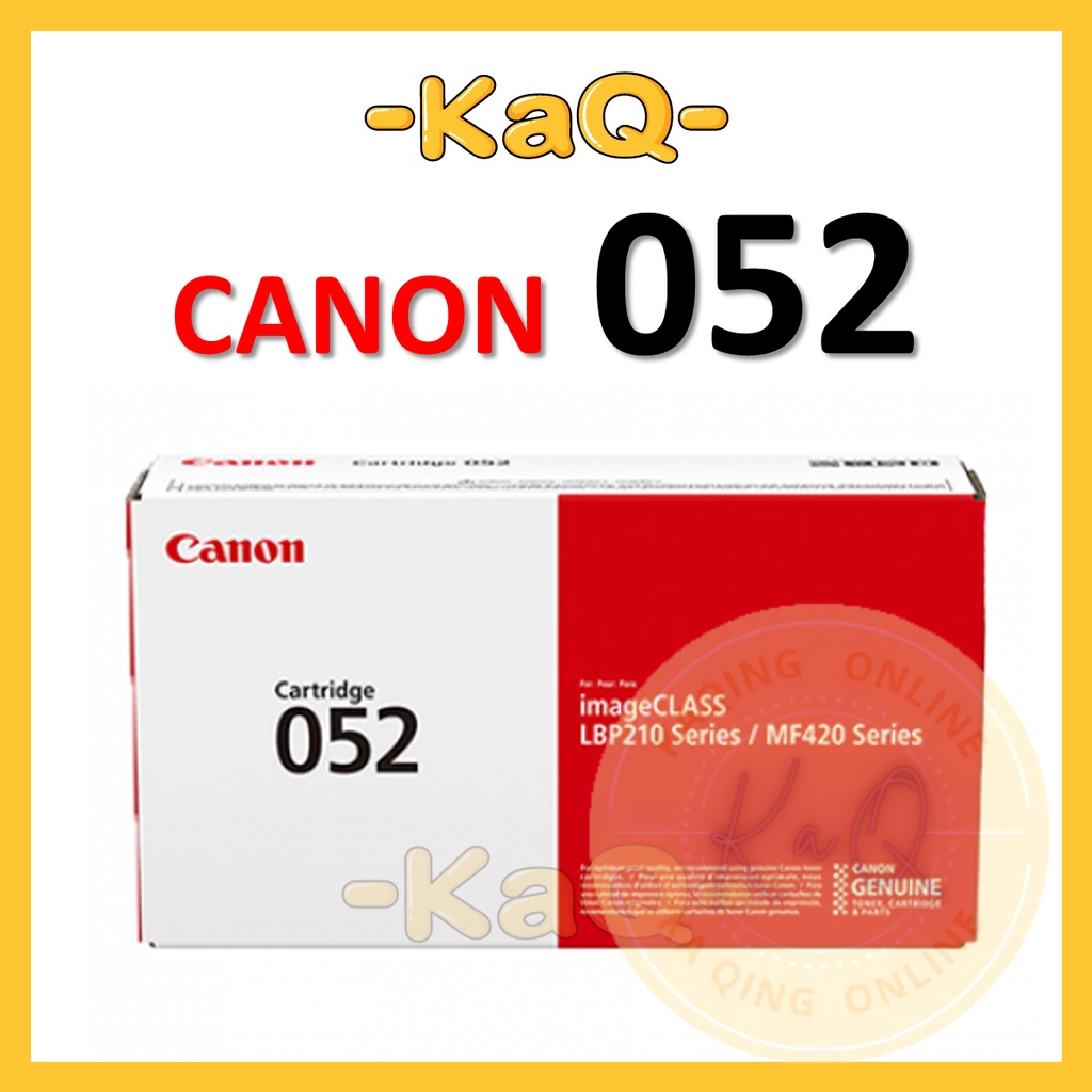 CANON Cartridge 052 (3.1k pages) 052H (9,200pages) Original Toner for ...