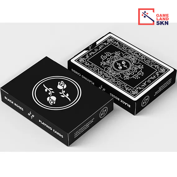 Black Roses Playing Cards (Fully Marked) | Shopee Malaysia