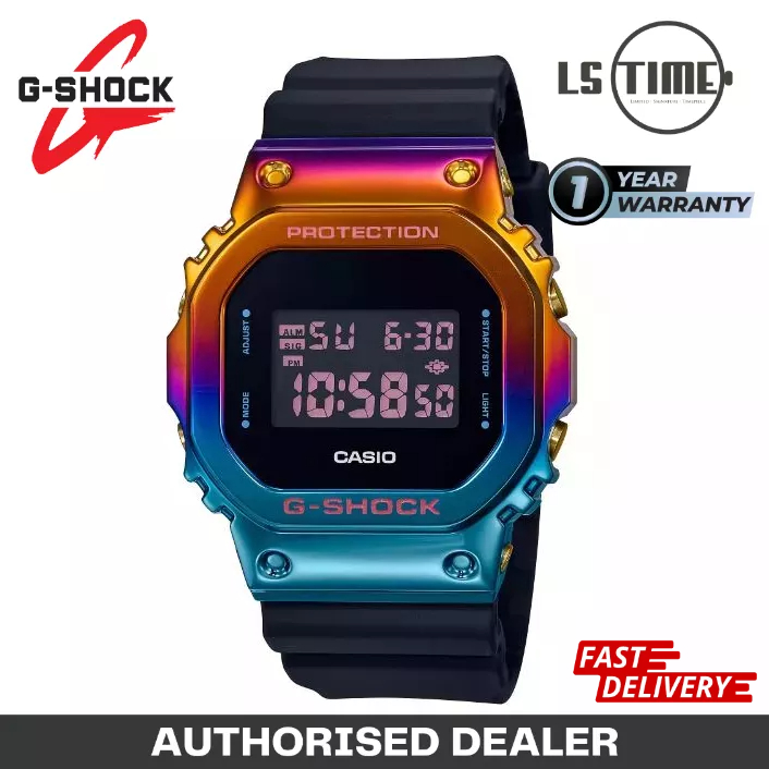 Casio G-Shock GM-5600SN-1 Shanghai Night Series Digital Black Resin GM ...
