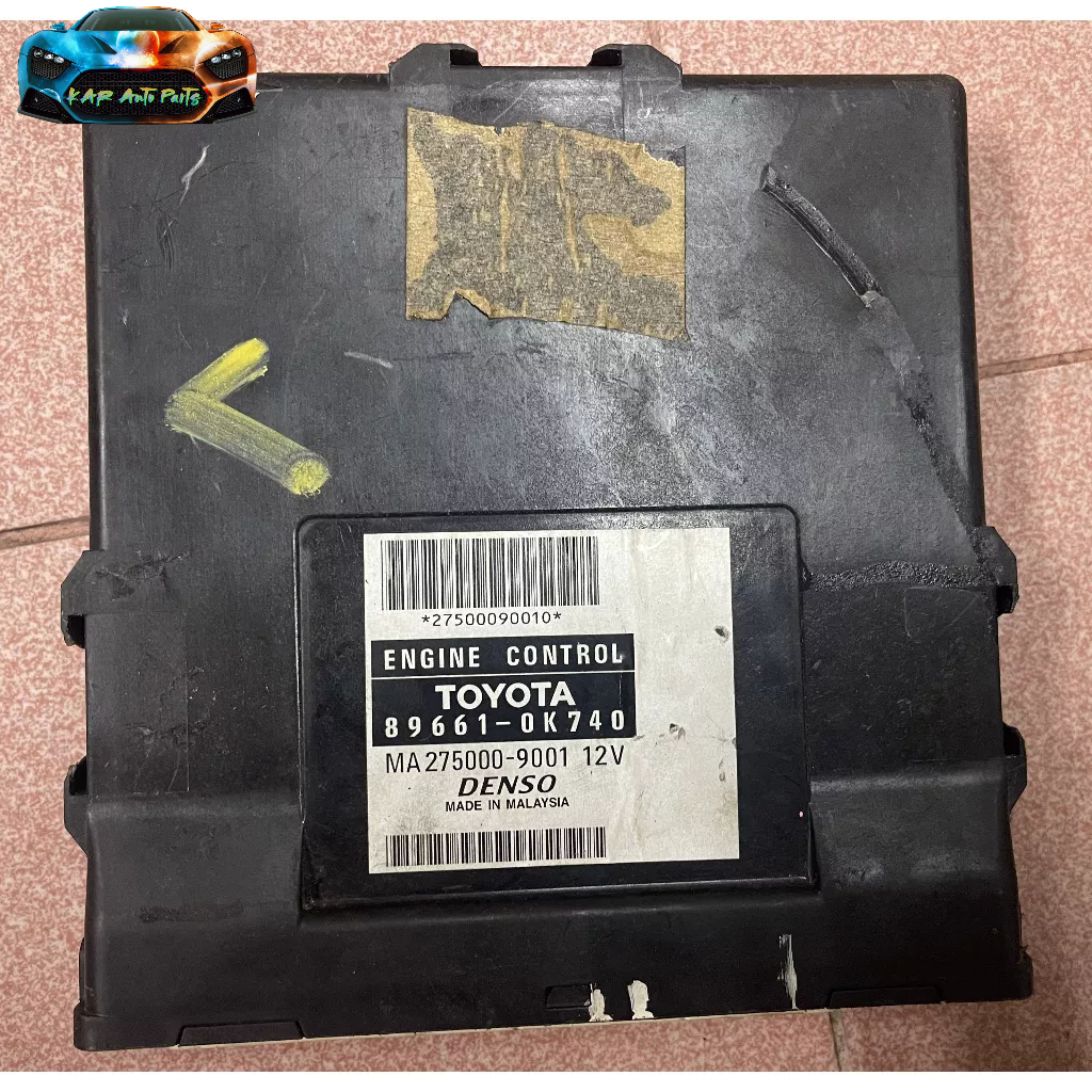 TOYOTA INNOVA ECU (89661-0K740) Accessories | Shopee Malaysia