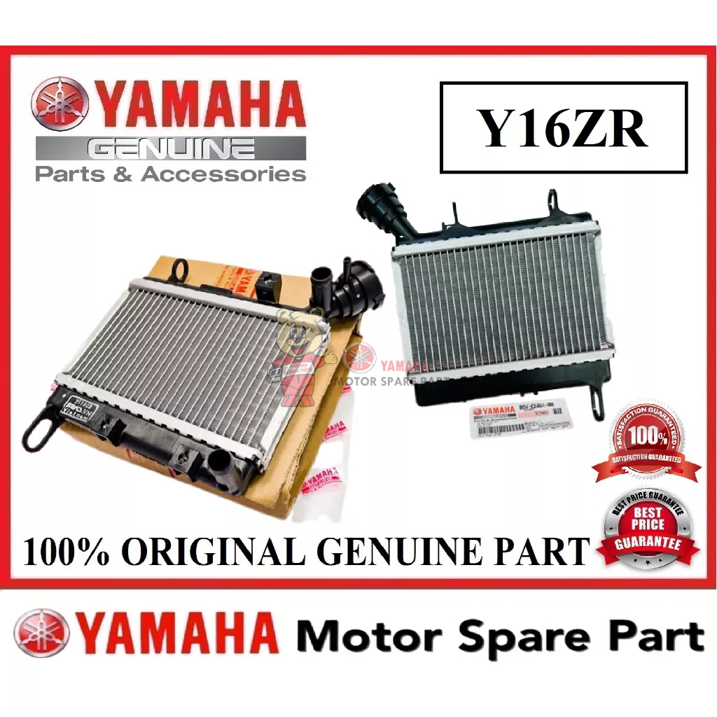 YAMAHA Y16ZR RADIATOR ASSY 0 B5V-E2461-00 WATER TANK TANGKI COOLANT ...