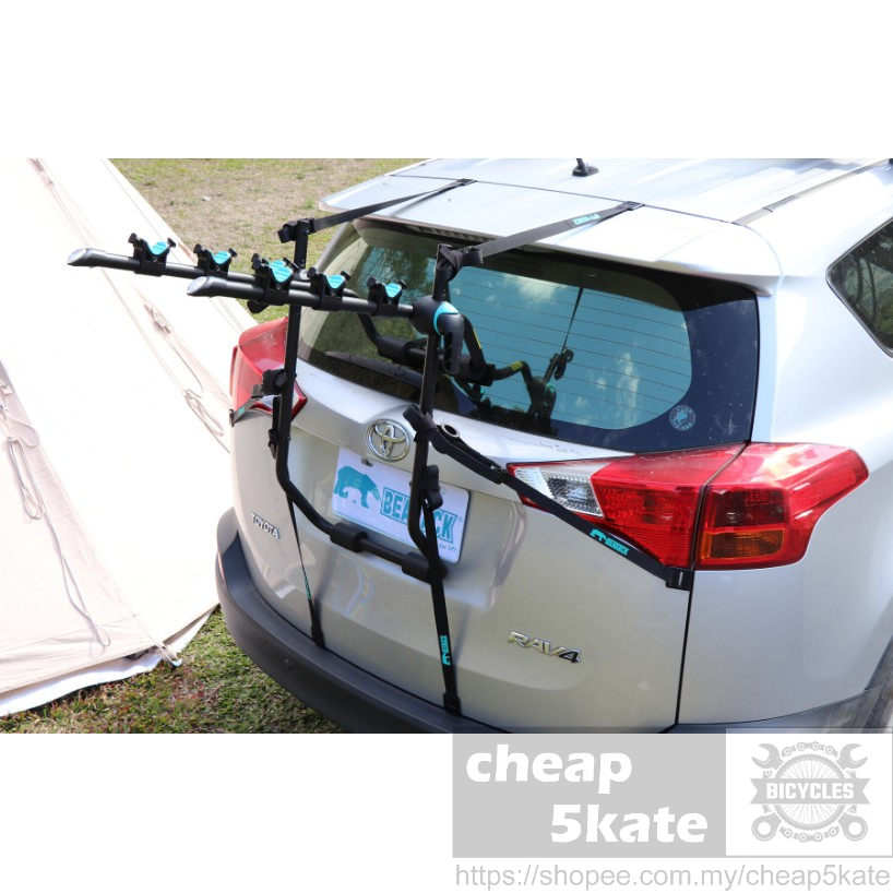 BNB Rack BEARACK SWIFT TOURING BC-6420-3PS TRUNK BIKE RACK CARRIER ...