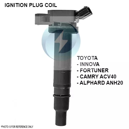 CADIC NEW IGNITION PLUG COIL TOYOTA INNOVA FORTUNER CAMRY ACV40 ALPHARD ANH20 90919-02247 KD ...