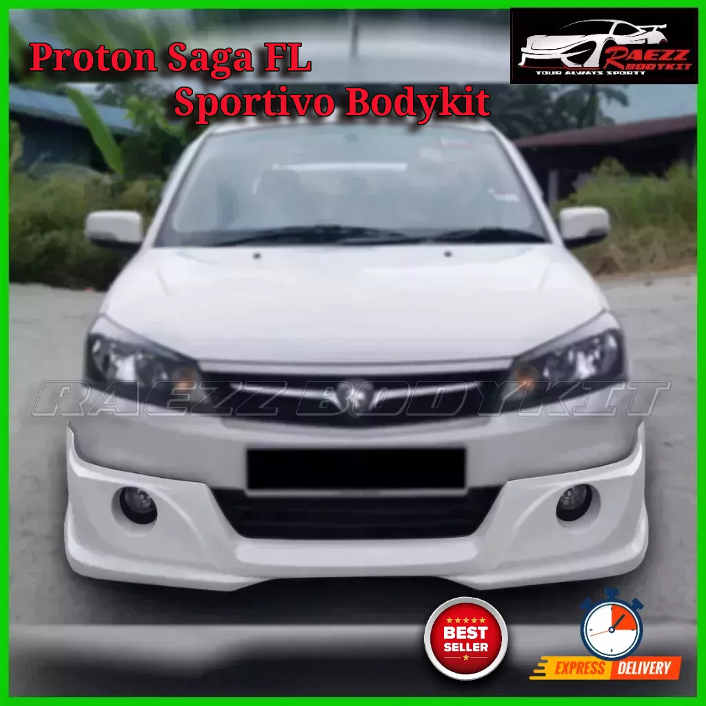 Proton Saga FL Sportivo Bodykit ( WITHOUT PAINT ) | Shopee Malaysia