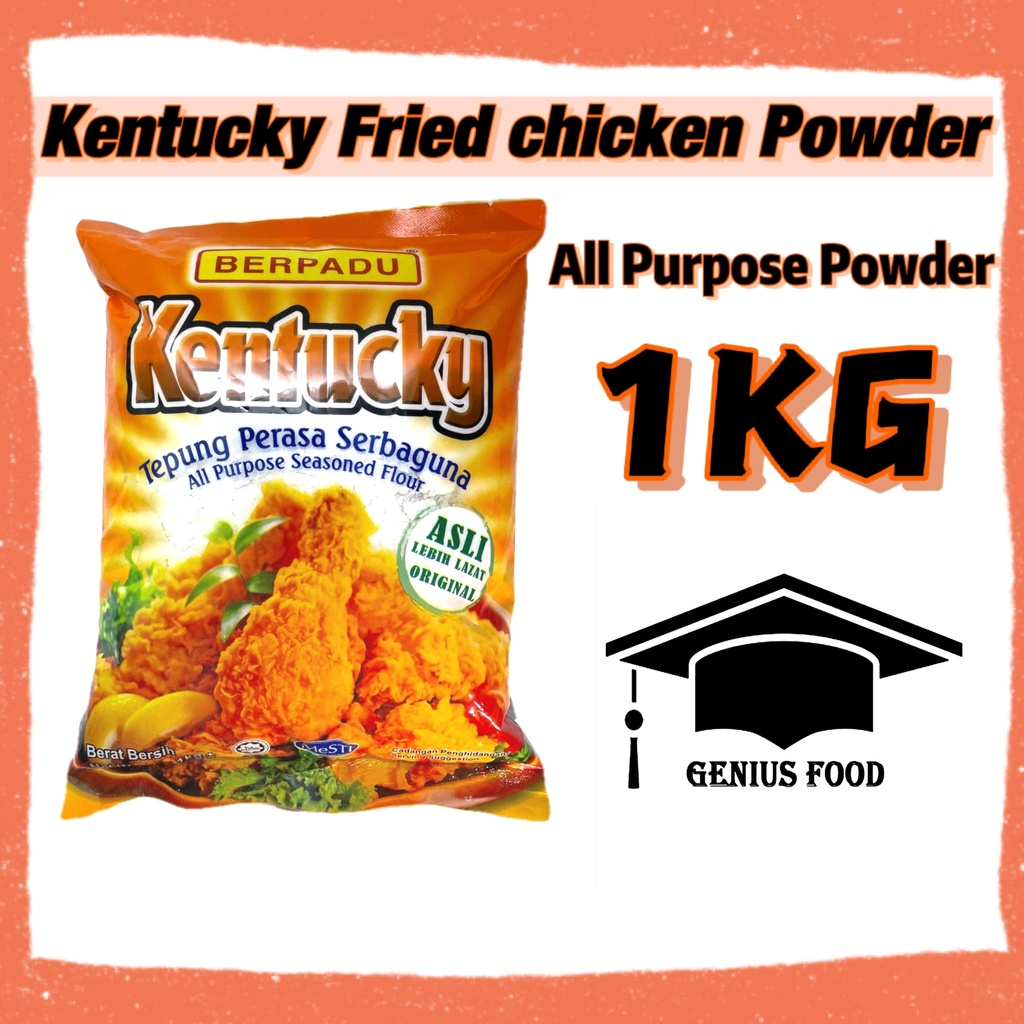 Kentucky Tepung Ayam Goreng / Crispy Fried Chicken Powder KFC Fried ...