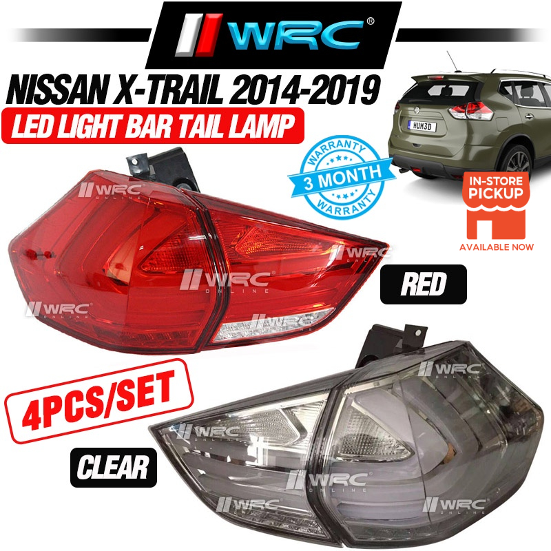 WH118 Nissan X-Trail 2014 - 2019 Led + Light Bar Tail Lamp | Shopee ...