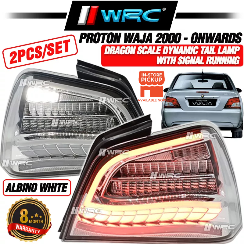 Proton Waja 2000 - Onwards Dragon Scale Dynamic Tail Lamp With Signal ...