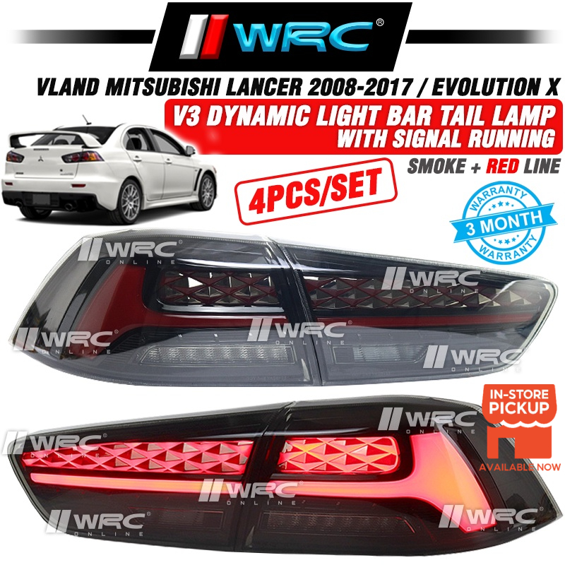 Vland Mitsubishi Lancer 2008 - 2017 / Evolution X / Proton Inspira V3 ...