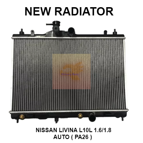 RADIATOR NISSAN LIVINA L10L 1.6 / 1.8 AUTO TANGKI AIR KERETA NISSAN ...