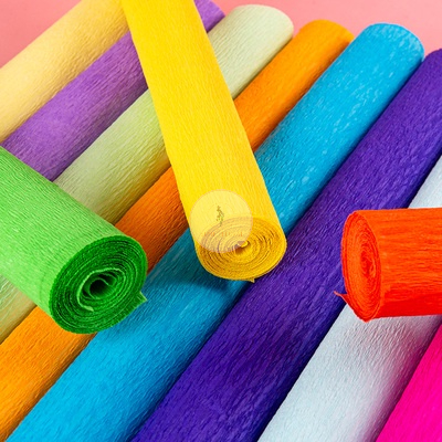 50CM x 250CM Crepe Paper / kertas krep / 皱纹纸 / DIY Decor / Party ...