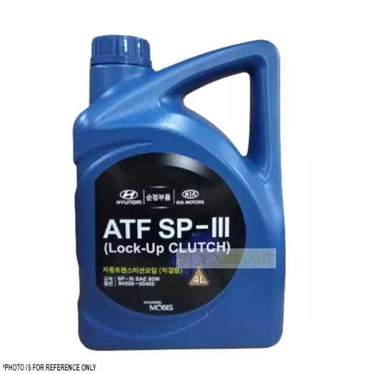 HYUNDAI KIA ATF SP3 AUTOMATIC TRANSMISSION FLUID 4L NAZA CITRA SEPHIA ...