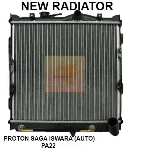 RADIATOR PROTON SAGA AUTO / MANUAL TANGKI AIR KERETA PROTON SAGA AUTO ...