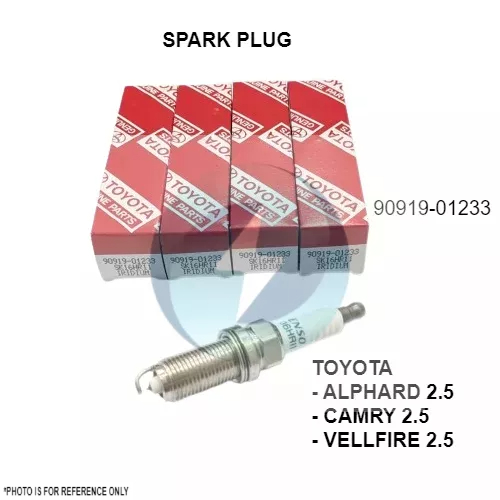 NEW TOYOTA IRIDIUM PLUG SPARK PLUG 90919-01233 SK16HR11 TOYOTA CAMRY ALPHARD VELLFIRE RAV4 FJ ...