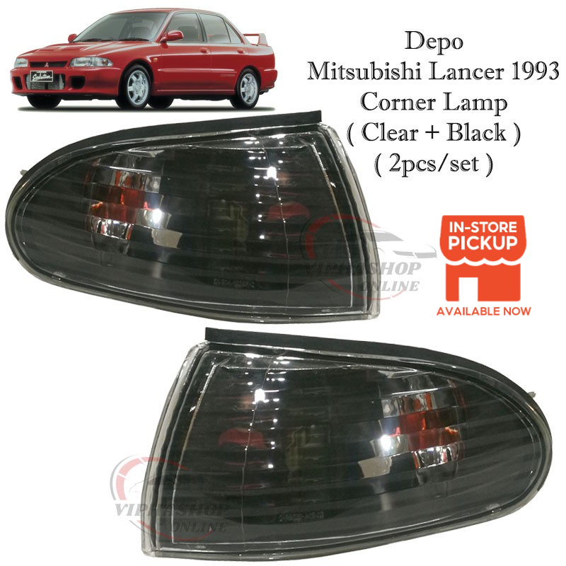 Depo Mitsubishi Lancer 1993 Corner Lamp Angle Lamp Signal Lamp ( Clear ...