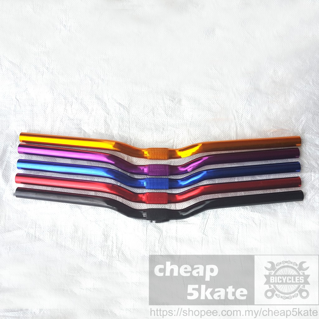 Basikal MTB Alloy Handlebar Ø25.4mm Handle Bicycle Handle Bar | Shopee ...