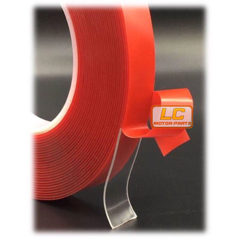 Heavy Duty Strong Double Sided 3M Acrylic Foam Tape (Clear) 8m x 10mm x ...