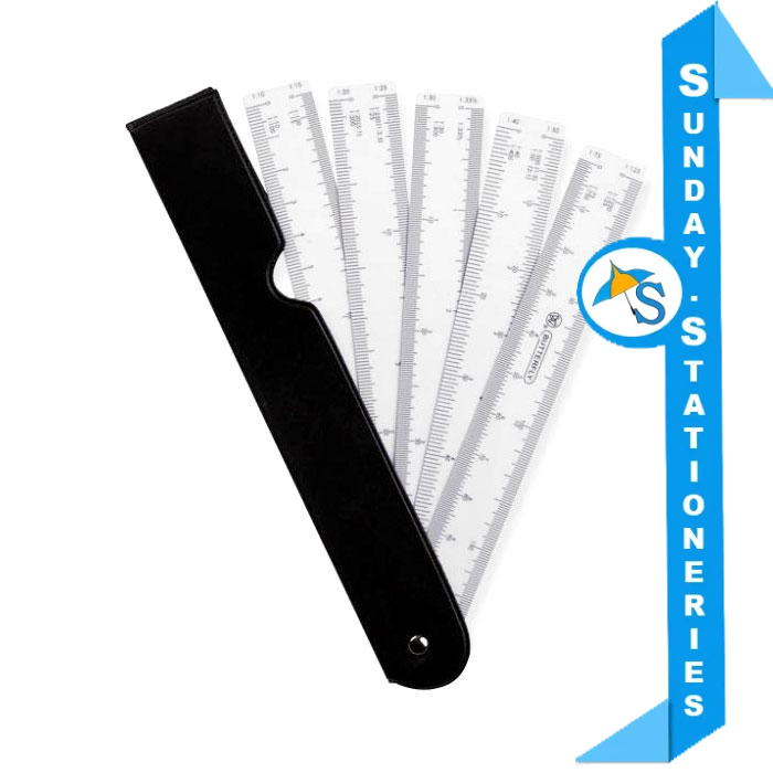 Unicorn Architect Scale Ruler Fan 比例尺 | Shopee Malaysia