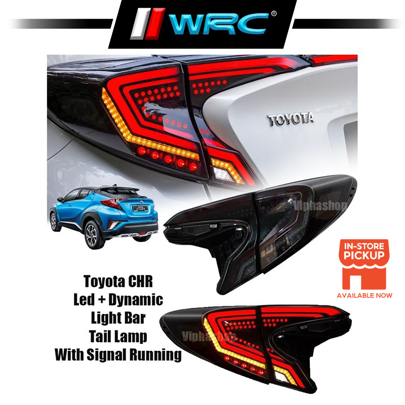 TY610 Toyota CHR Led + Dynamic Light Bar Tail Lamp With Signal Running ...