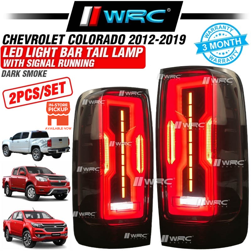 Chevrolet Colorado 2012 - 2019 Led Light Bar Tail Lamp With Signal ...
