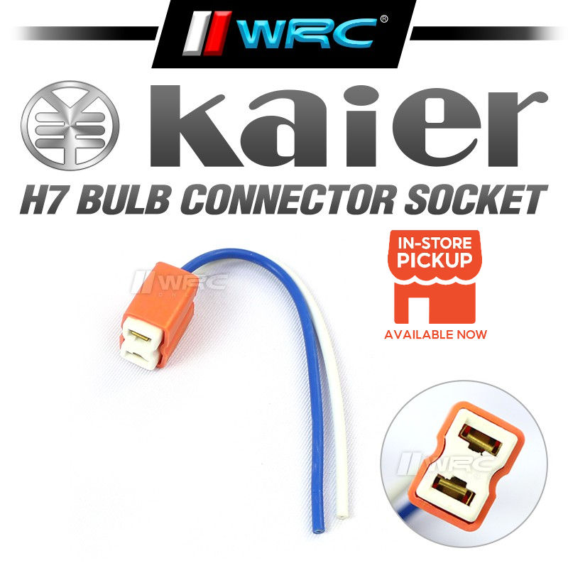 Kaier H7 Car Headlamp Bulb Socket Connector (1pc) | Shopee Malaysia