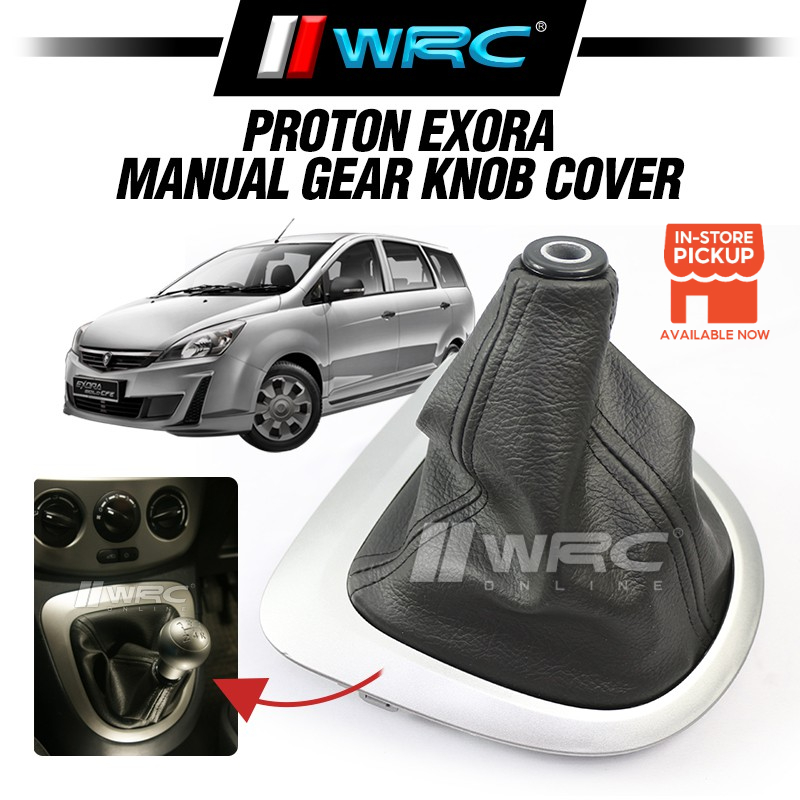 Original Proton Exora Manual Gear Knob Cover ( Black ) ( 1pc ) | Shopee ...
