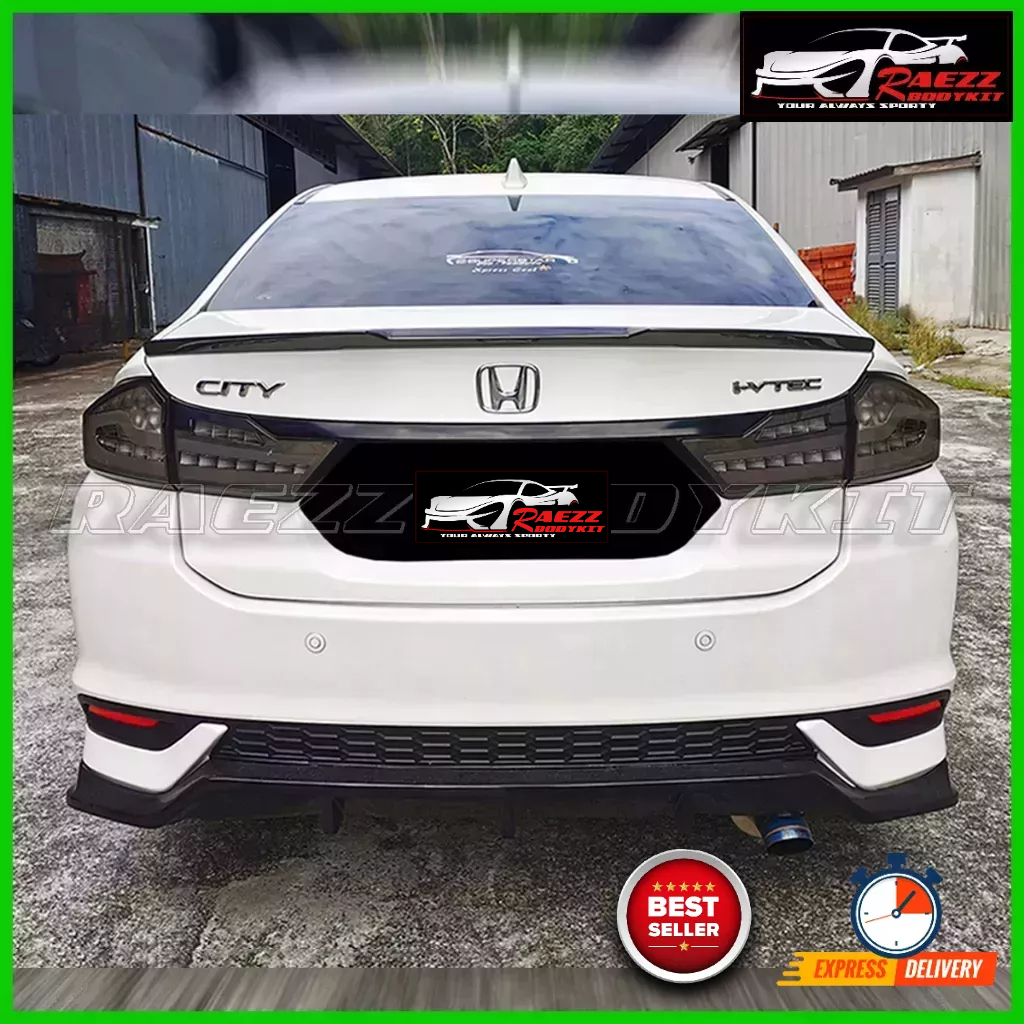 H.City GM6 Facelift 2017 ~ 2019 PU Rear Diffuser / Getah / Mantap / R ...
