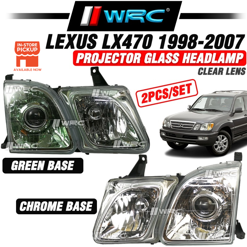 LD Lexus Cygnus LX470 1998 - 2007 Projector Glass Headlamp | Shopee ...