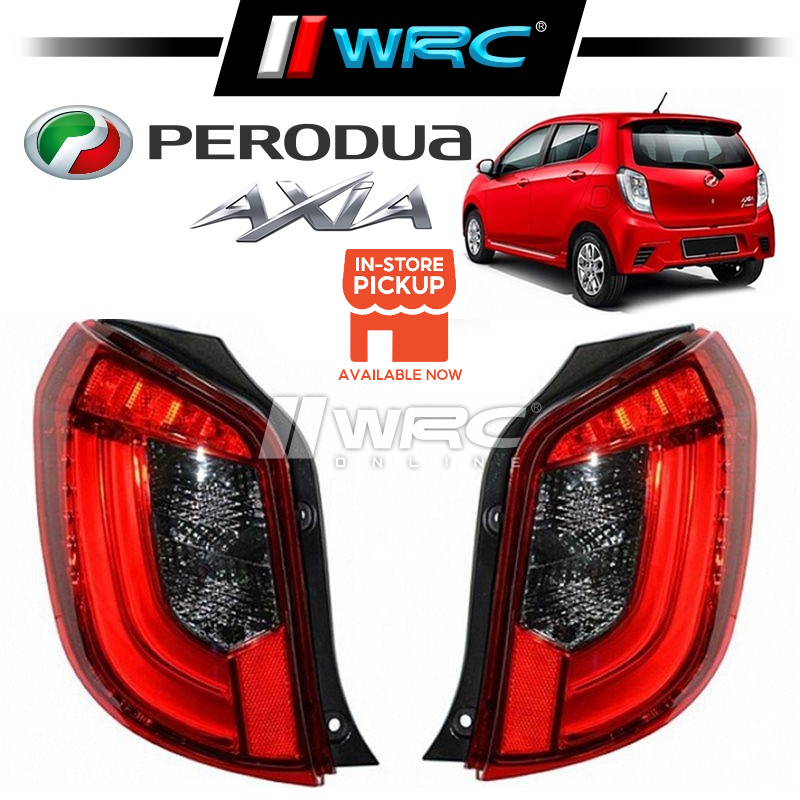 WRC Perodua Axia Light Bar Tail Lamp (Red) - 2pcs / set | Shopee Malaysia