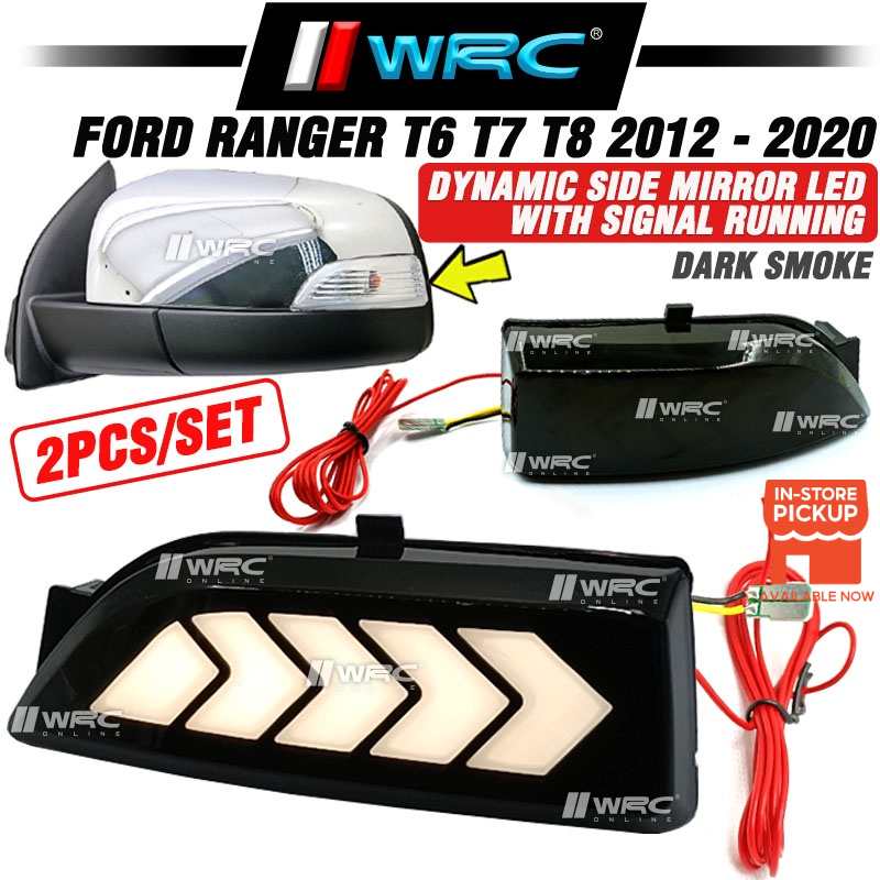 Ford Ranger T6 T7 T8 2012 - 2020 Dynamic Side Mirror Led With Signal ...