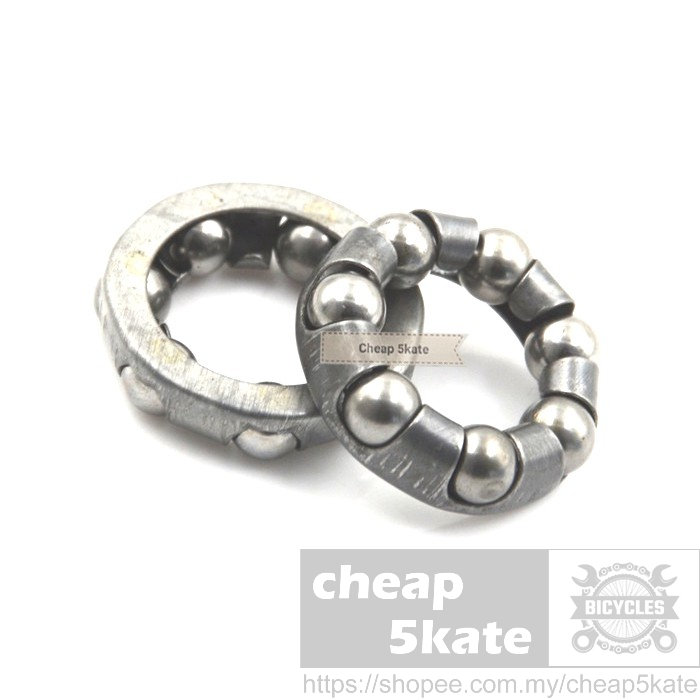 Bicycle Front / Rear Wheel Axle 3/16"x7 and 1/4"x7 Ball Bearing Cages ...